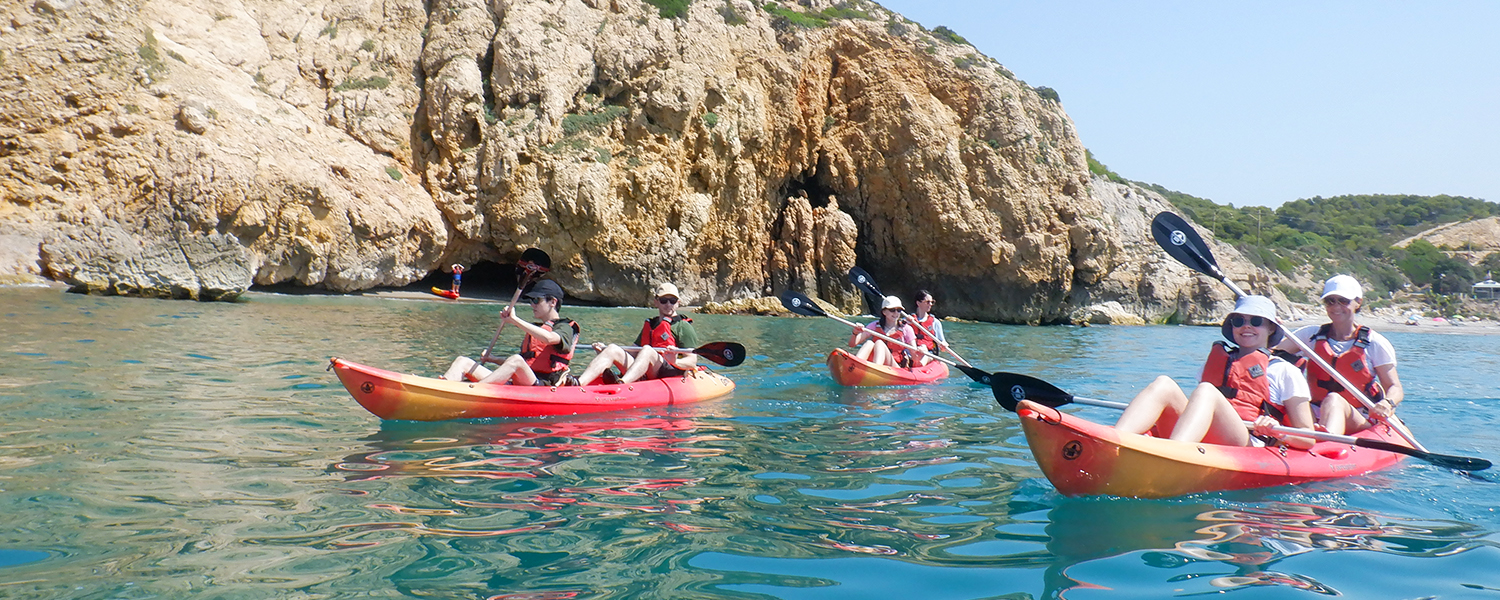 Descubriendo el Parque del Garraf en kayak (grupos) - Nootka Kayak & Sup